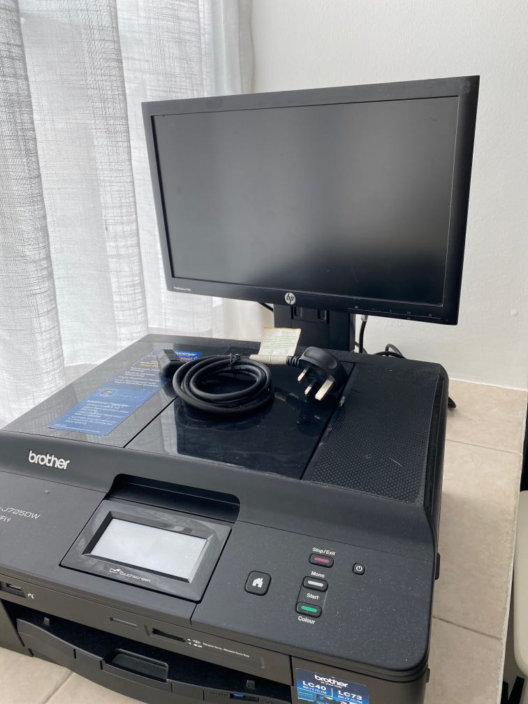 Printer and monitor, Computers & Tech, Printers, Scanners & Copiers on ...