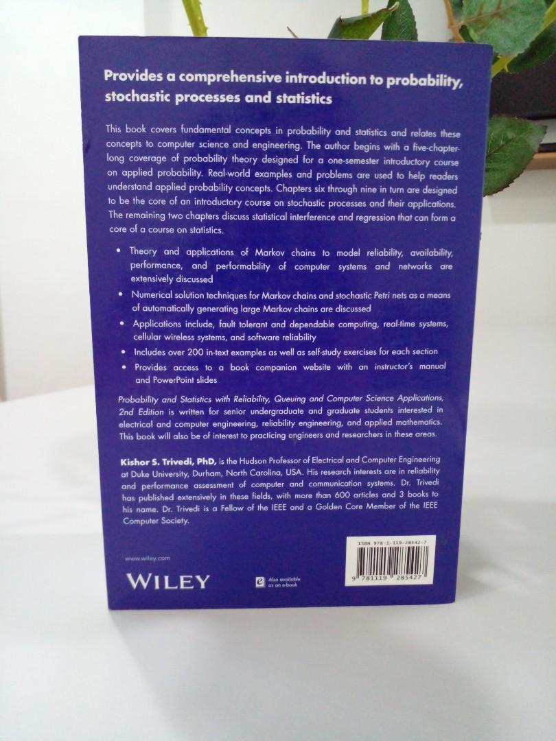 Probability & Statistics with Reliability, Queuing and Computer Science Applications 2nd Edition ...