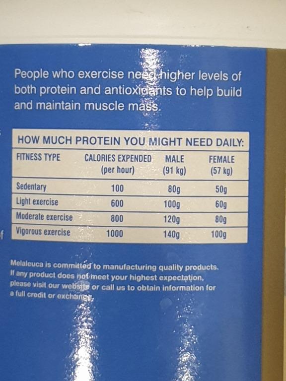 ProFlex20 Protein Shake Mix, Health & Nutrition, Health Supplements ...