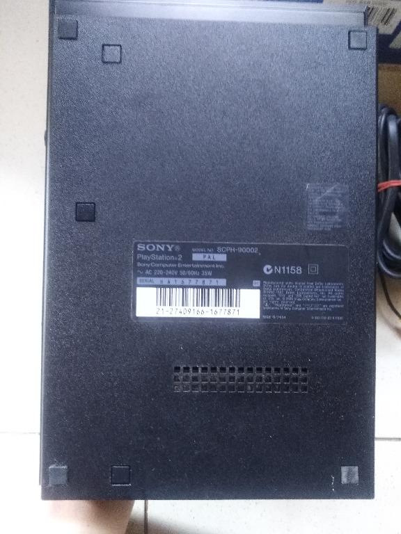 PS2 SLIM PAL region SCPH# 90002, Video Gaming, Video Game Consoles ...