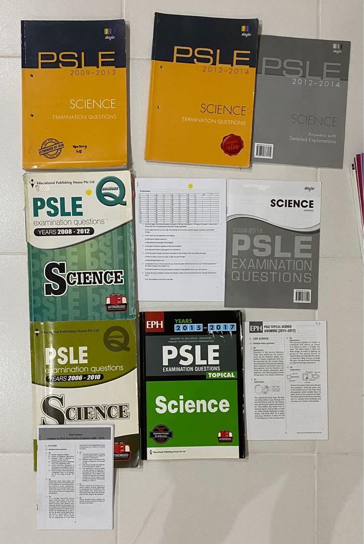PSLE SCIENCE PAST YEAR PAPERS, Hobbies & Toys, Books & Magazines ...