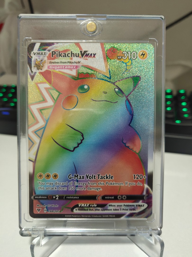 Rainbow Pikachu Vmax, Hobbies & Toys, Memorabilia & Collectibles ...