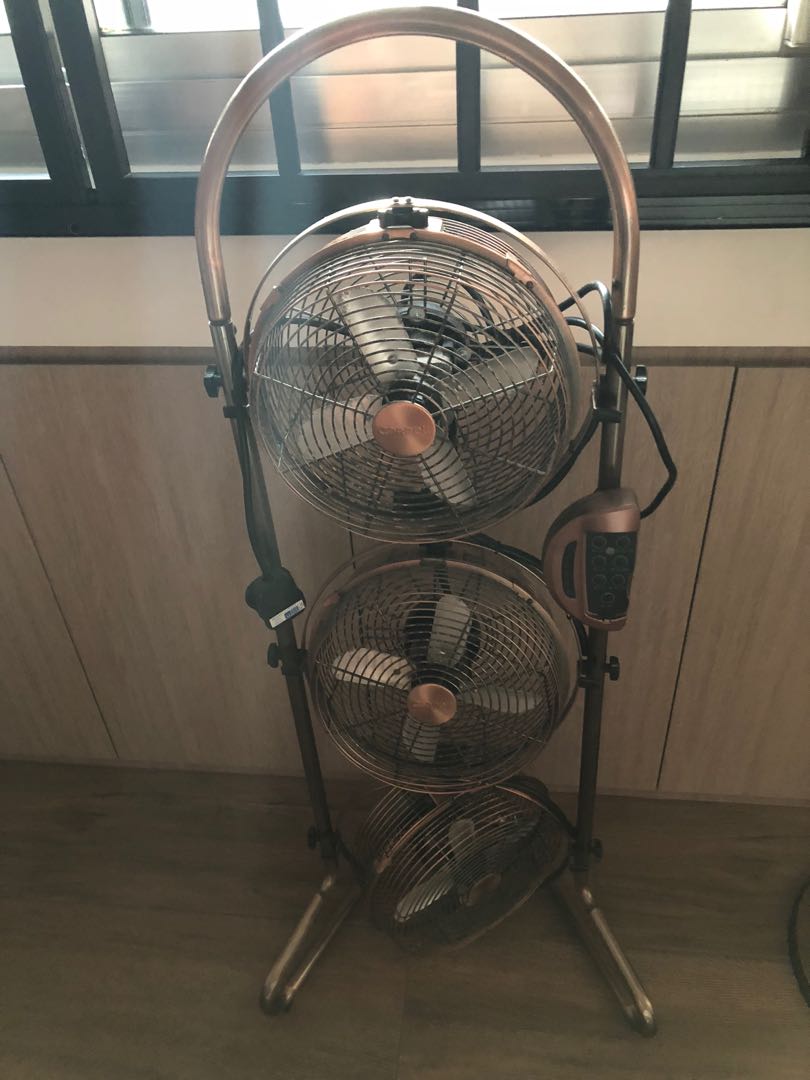 Retro Standing Fan, Furniture & Home Living, Lighting & Fans, Fans on ...
