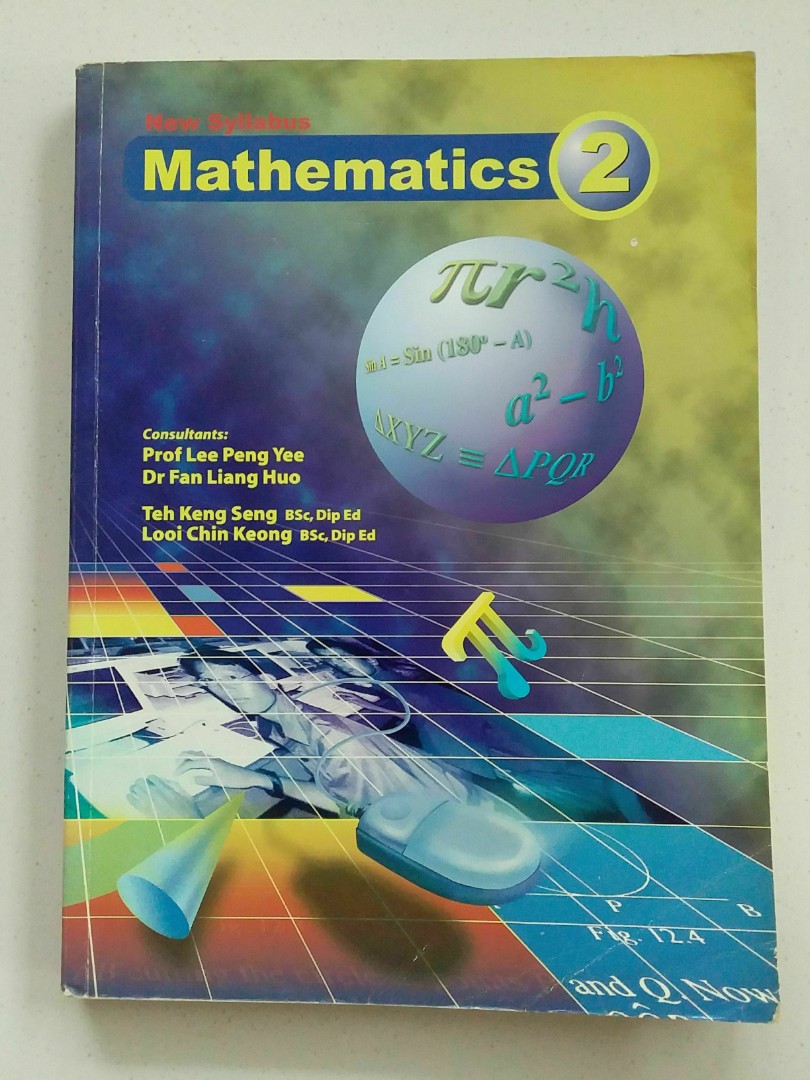 Sec 2 math textbook, Hobbies & Toys, Books & Magazines, Textbooks on ...