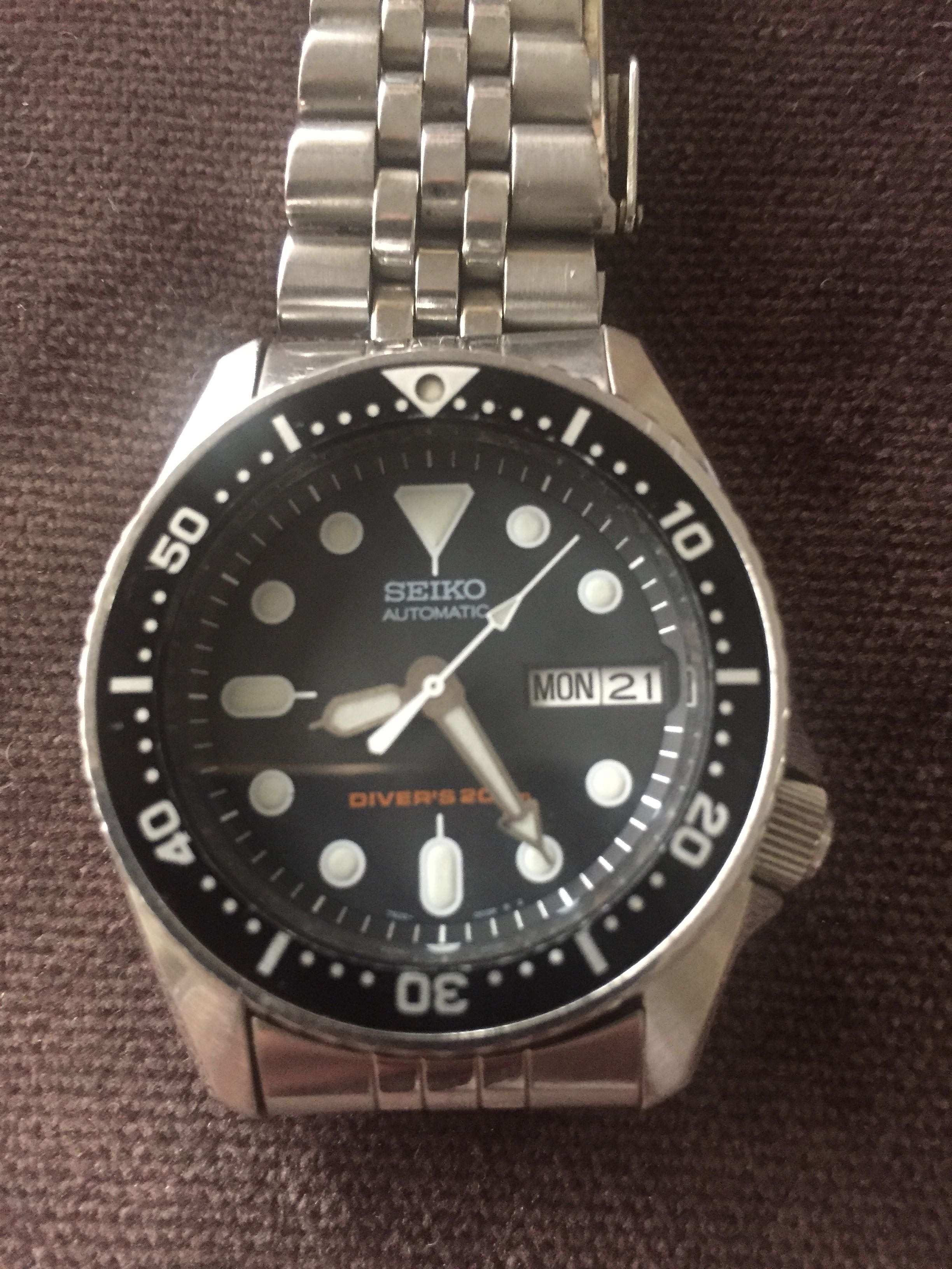 Seiko Dive Watch 7S26-0030 (Automatic), Luxury, Watches on Carousell