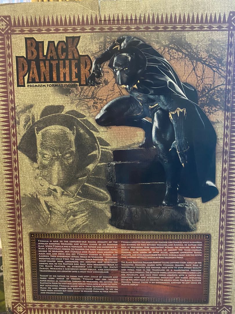 Sideshow Black Panther Premium, Hobbies & Toys, Toys & Games on Carousell