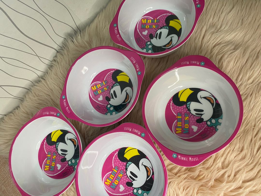 Small bowl minnie mouse, Furniture & Home Living, Kitchenware ...
