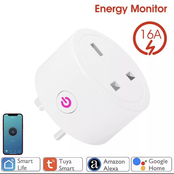 Smart Plug - Use Wifi to turn on/off, set schedule, monitor electric ...