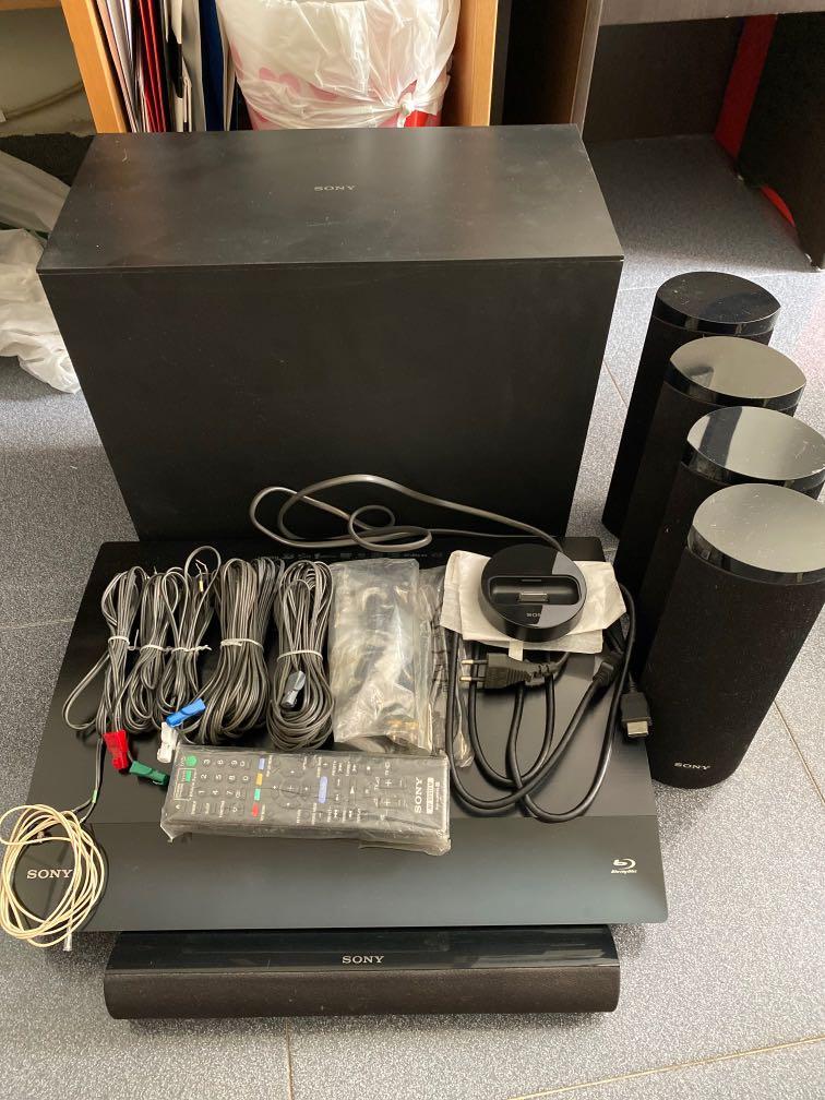 Sony Blu-ray dvd 5.1 home theatre system BDV-E380 1000w, TV & Home Appliances, TV ...