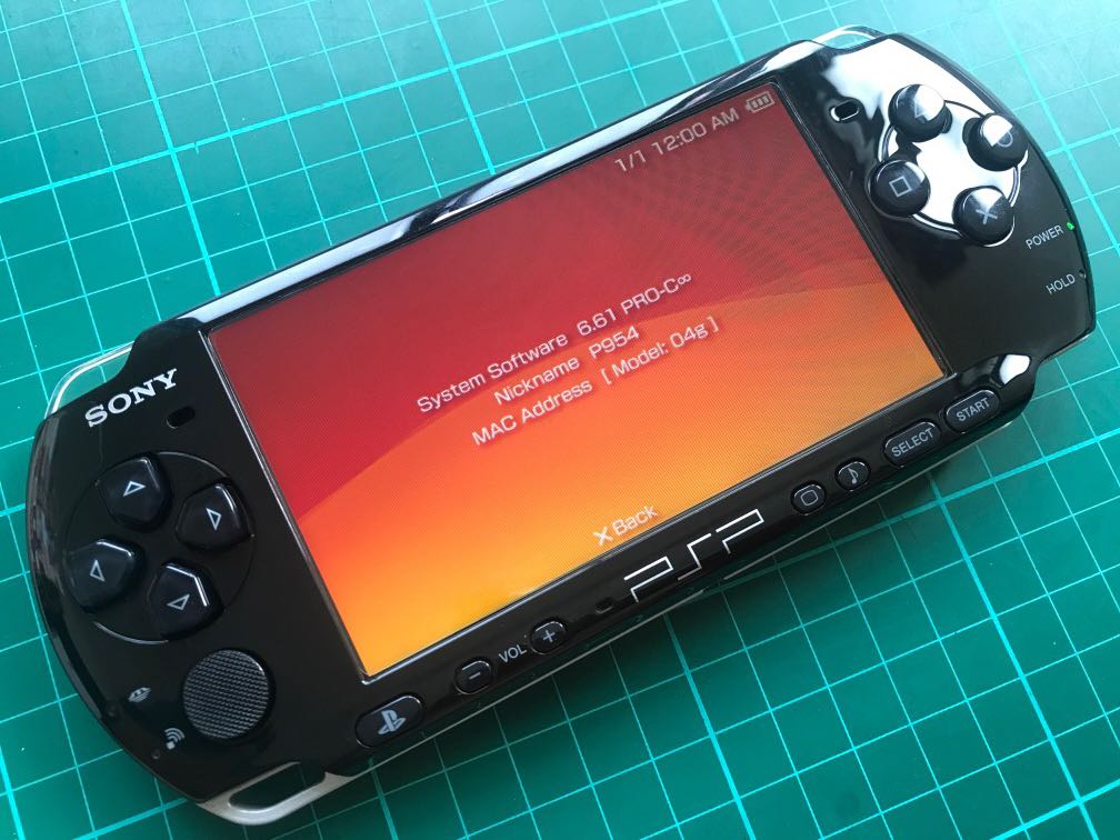 Sony Psp 3000 Slim Piano Black, Video Gaming, Video Game Consoles, PlayStation on Carousell