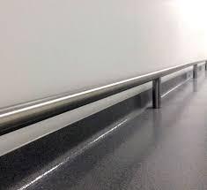 STAINLESS STEEL BUMP RAIL /WALL PROTECTION, Commercial & Industrial ...