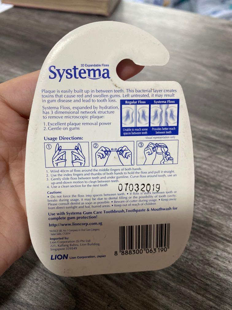 Systema floss, Beauty & Personal Care, Oral Care on Carousell