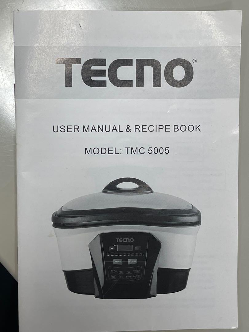 Techno 8-in-1 Multi Cooker - Model TMC 5005, TV & Home Appliances ...