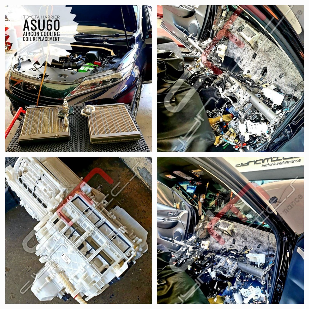 Toyota : Aircon Cooling Coil / Servo Motor Assembly replacement, Car ...