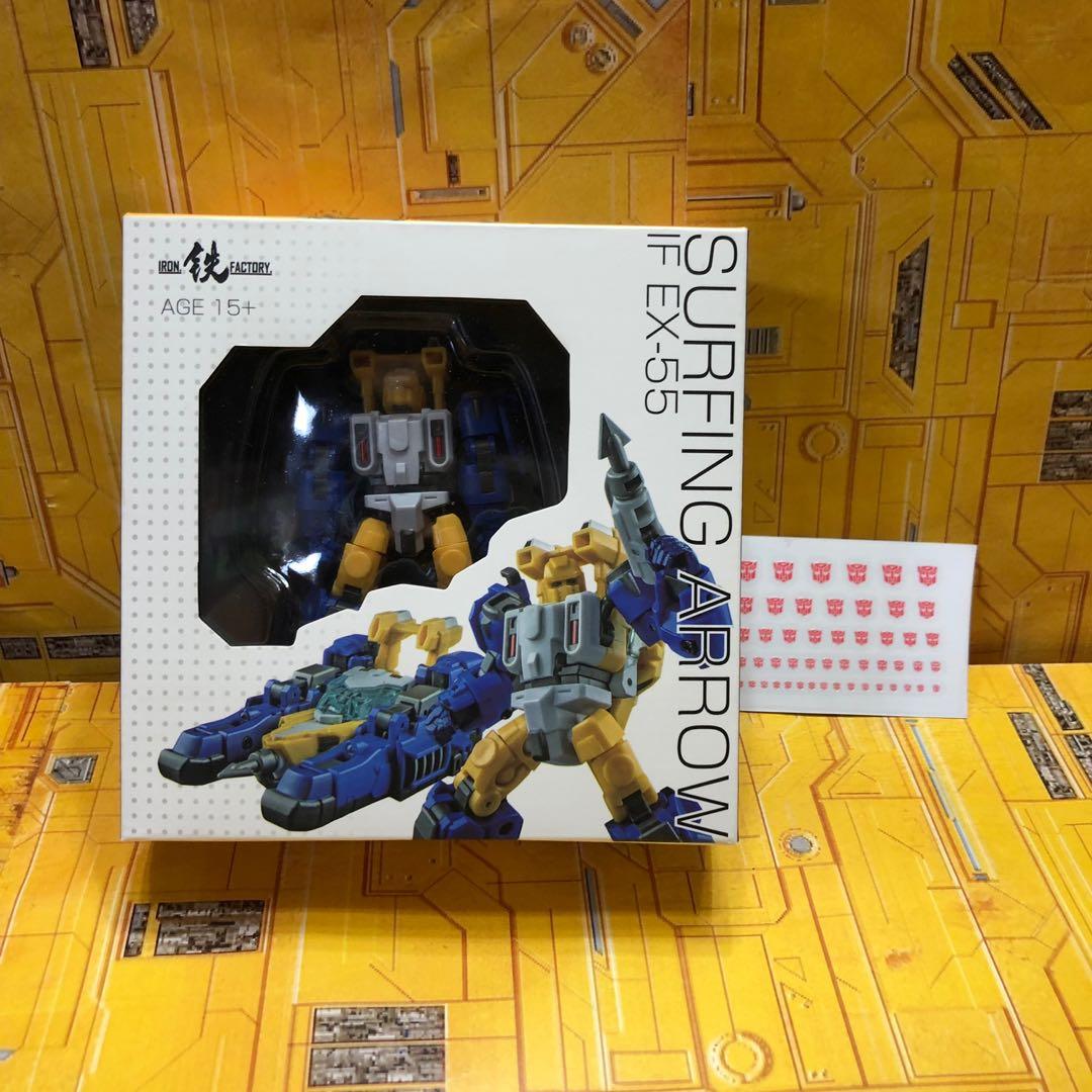 Transformers Iron Factory IF - IF-EX55 EX54 EX-55 EX-55 Surfing Arrow ...