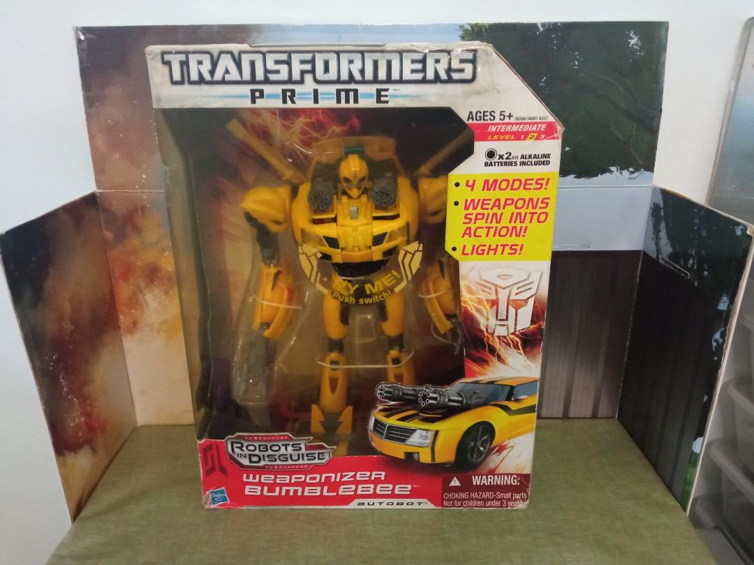 Transformers Prime RID Weaponizer Bumblebee on Carousell