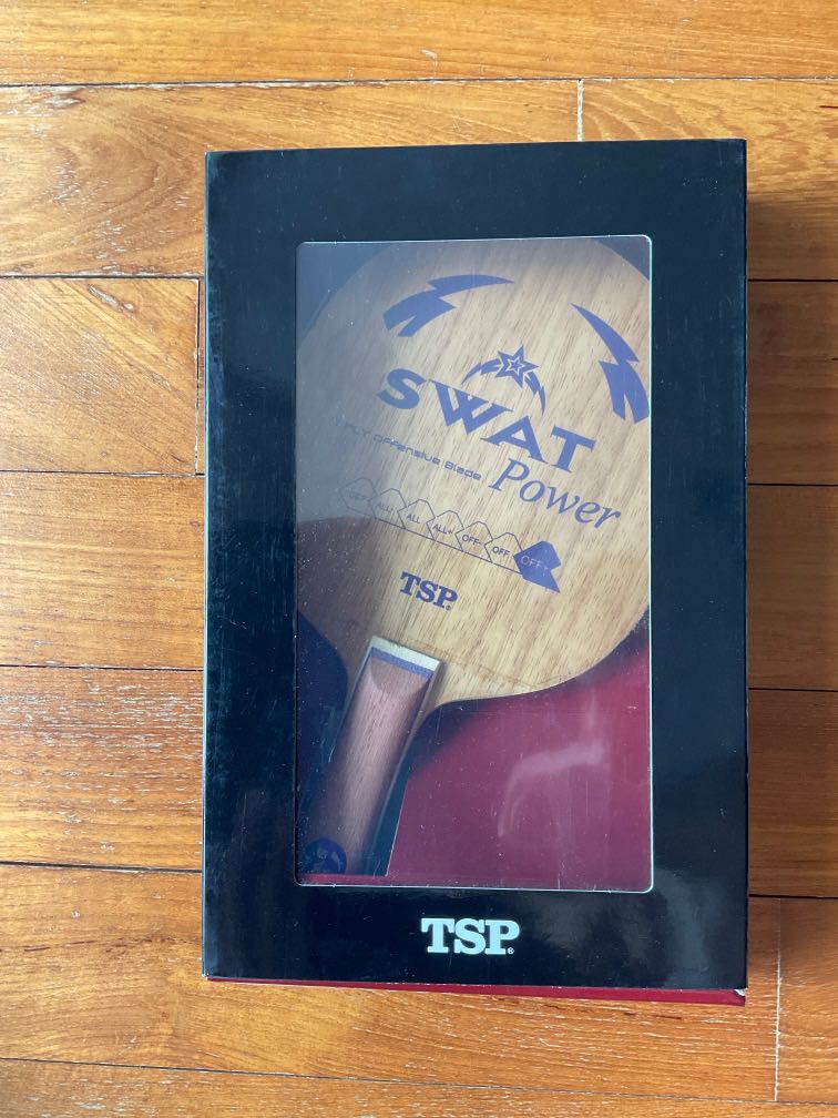 TSP SWAT Power Table Tennis blade, Sports Equipment, Sports & Games, Racket & Ball Sports on ...