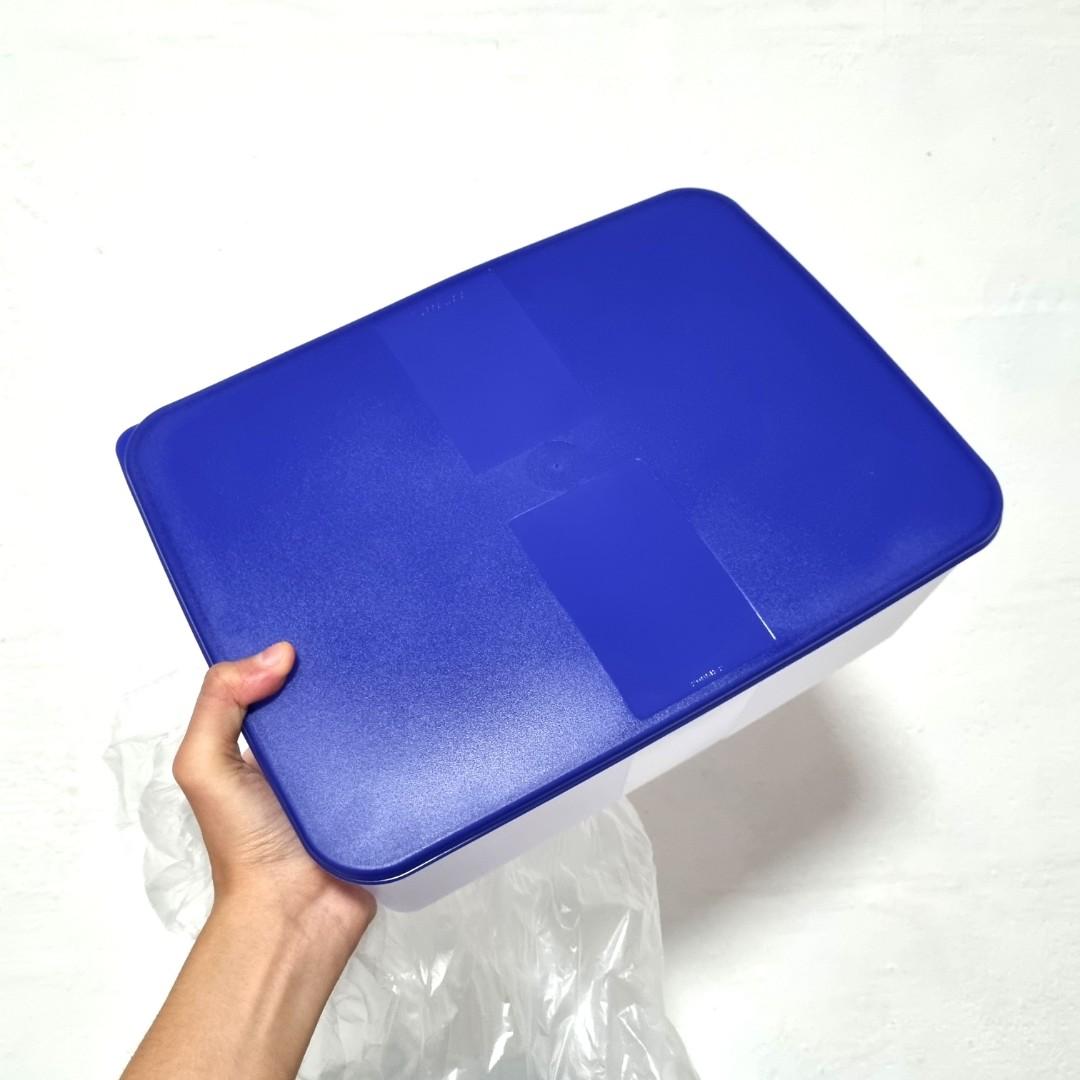 Tupperware 5.6L Jumbo Freezermate Large III Rectangular Box Container ...