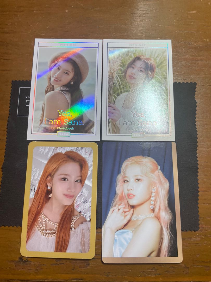 TWICE SANA PHOTOCARDS (M&M + FS ONLY), Hobbies & Toys, Memorabilia ...