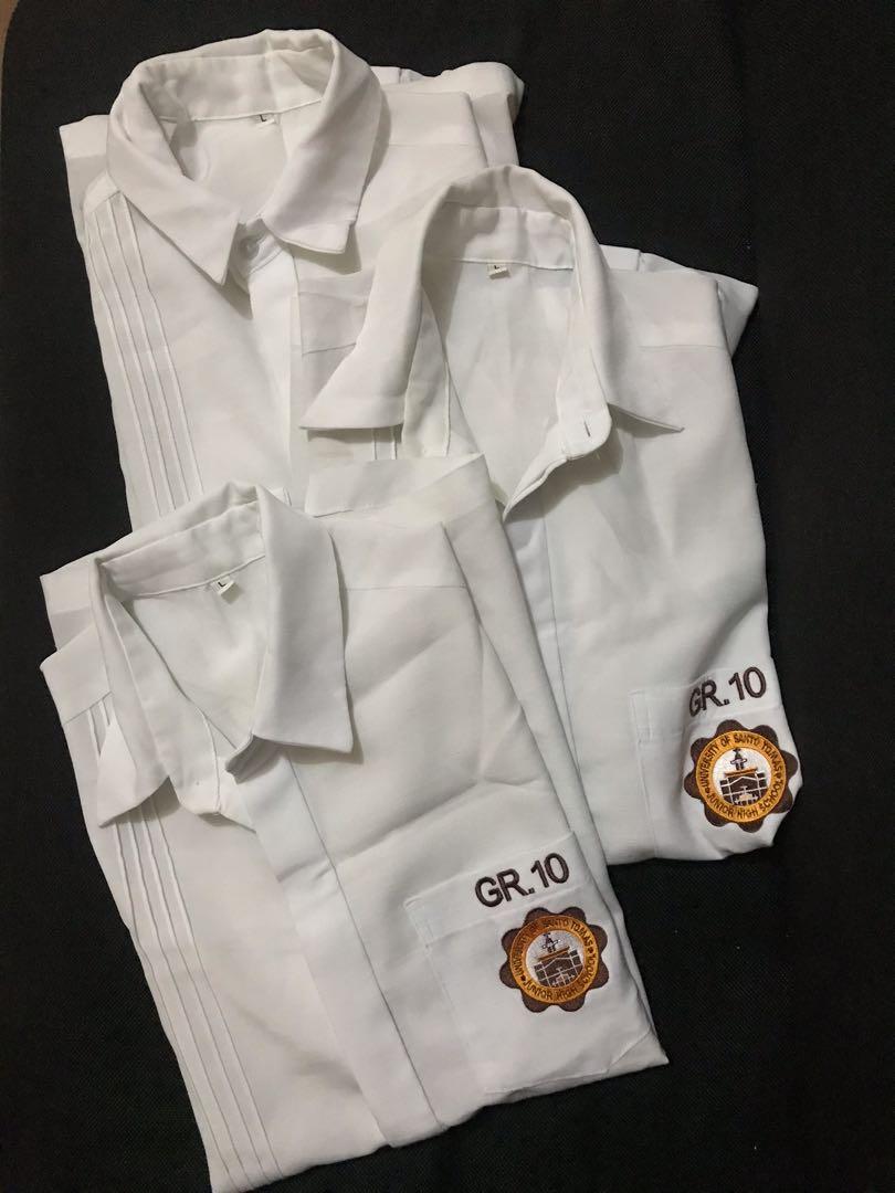 UST Jr & Sr High School Uniform, Men's Fashion, Tops & Sets, Tshirts ...