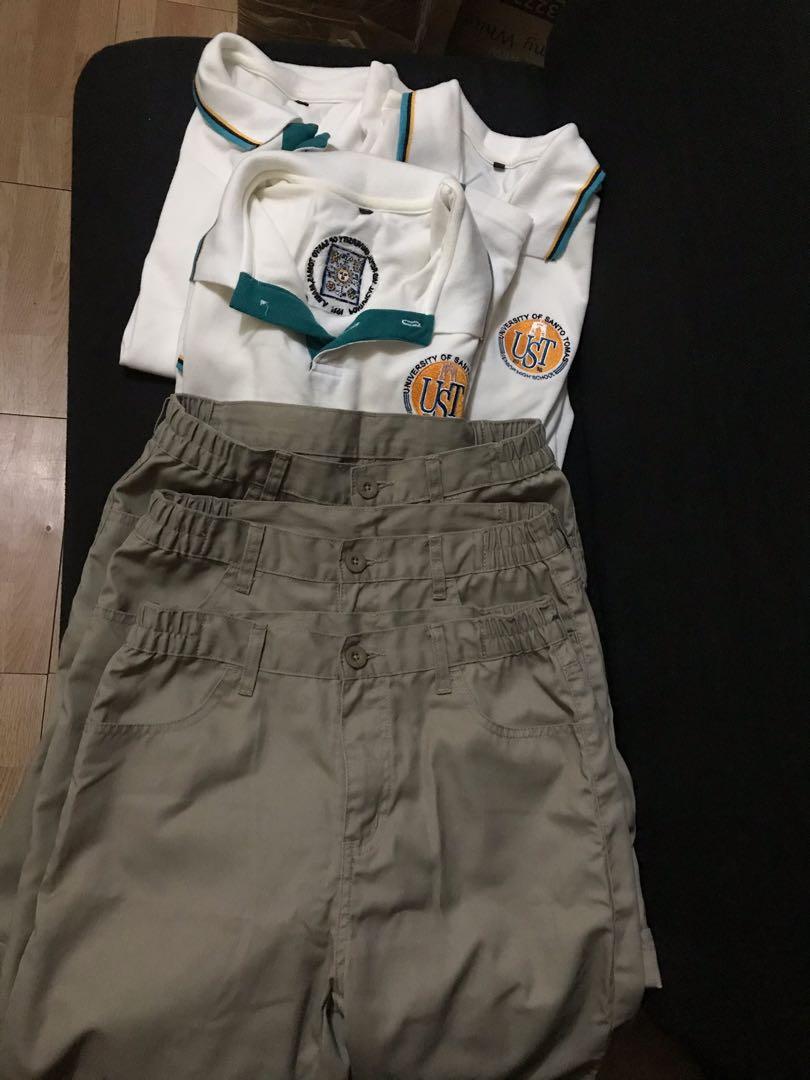 UST Jr & Sr High School Uniform, Men's Fashion, Tops & Sets, Tshirts ...