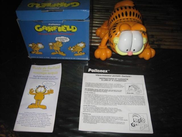 Vintage 90's Collectible Garfield the Cat Massager, Hobbies & Toys ...