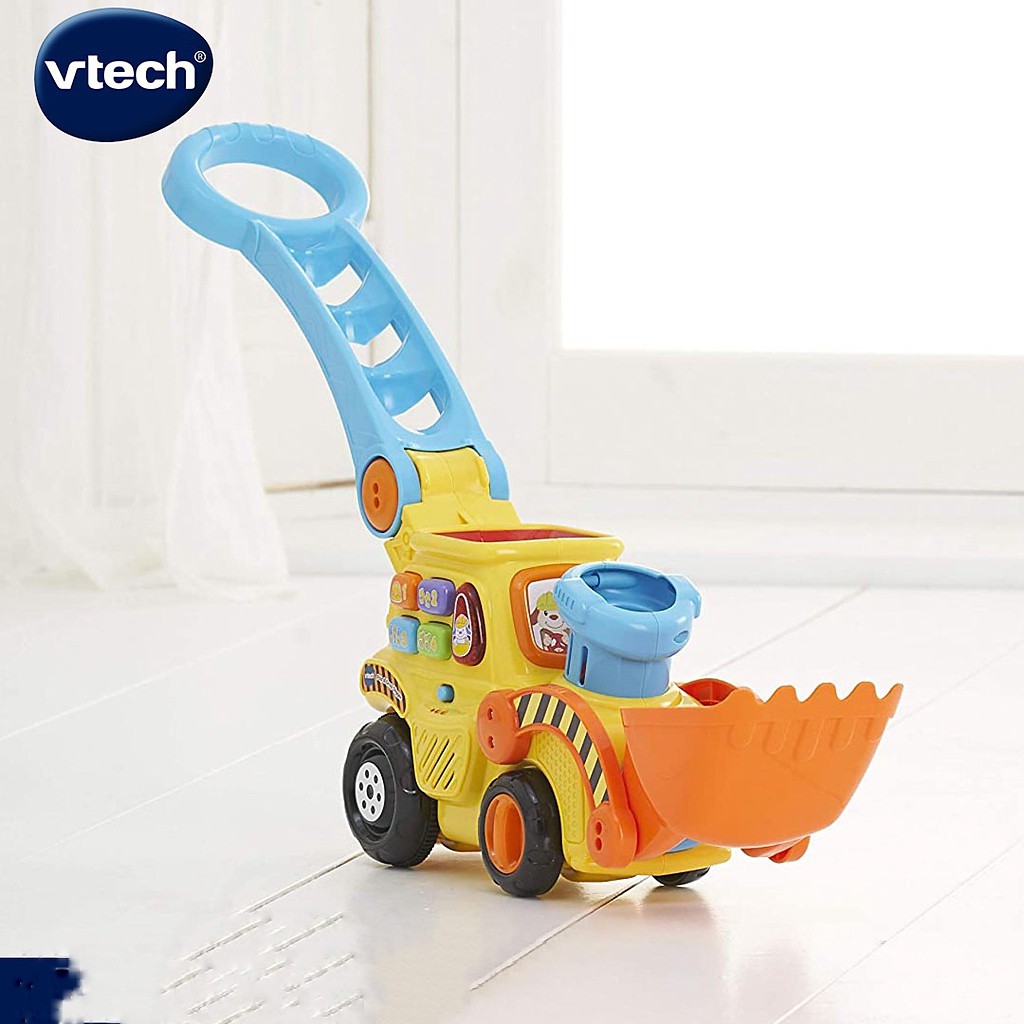 VTECH Pop and Drop Digger, Babies & Kids, Infant Playtime on Carousell