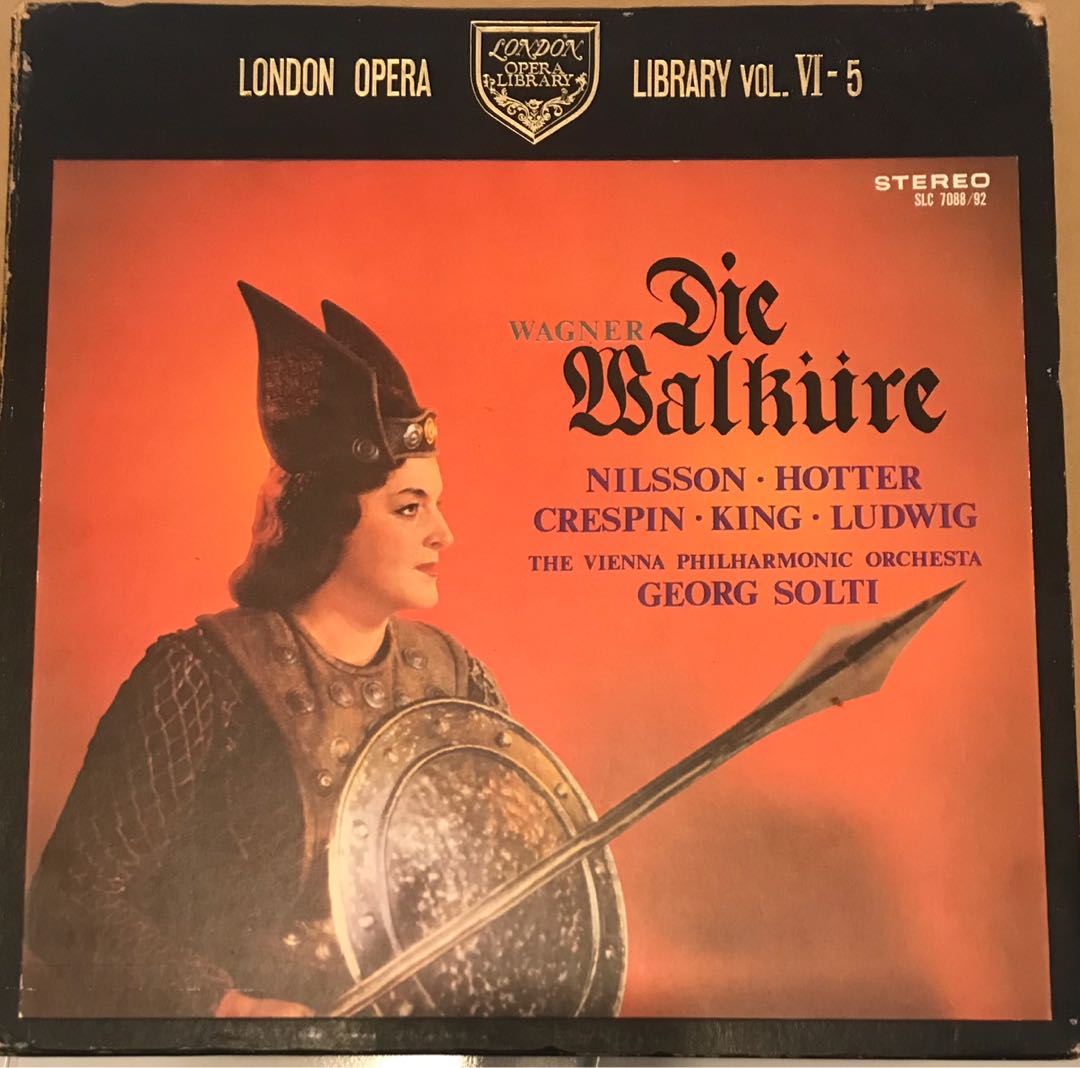 Wagner Die Walkure Georg Solti VPO 5xLPs Box Set Vinyl Record LP ...