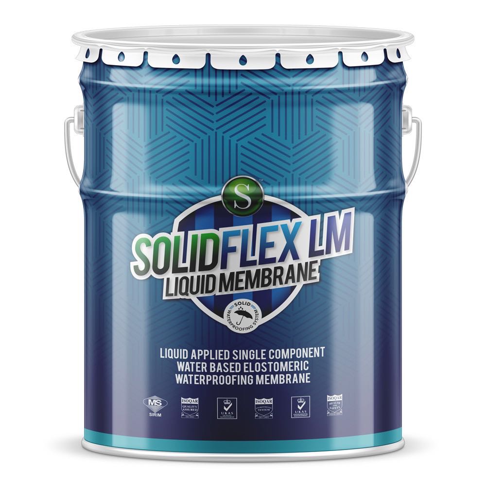 Waterproofing membrane Solidflex outdoor DIY, Furniture & Home Living, Home Improvement ...