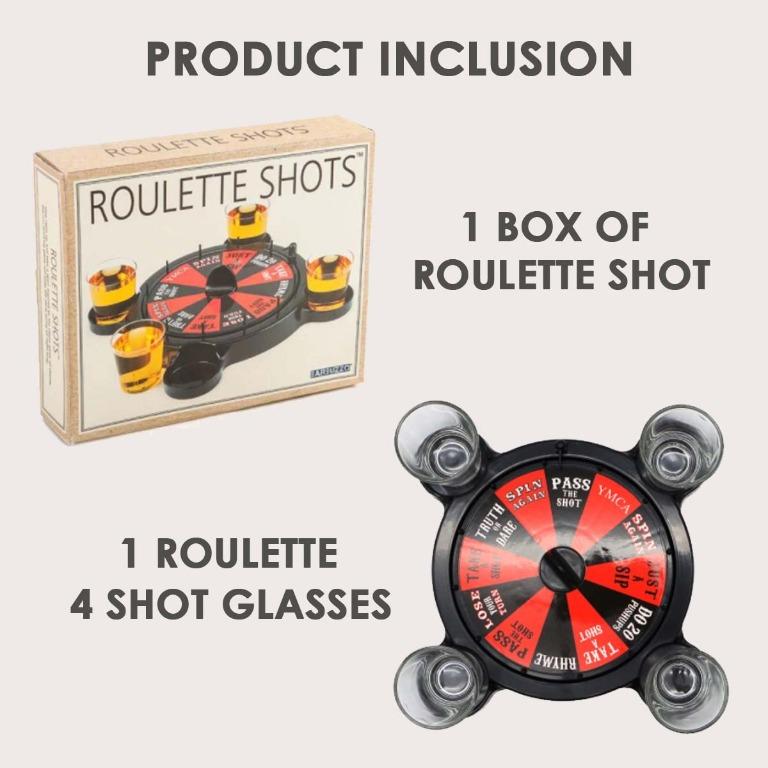 Wheel of Shot Spin The Wheel, Hobbies & Toys, Stationary & Craft ...