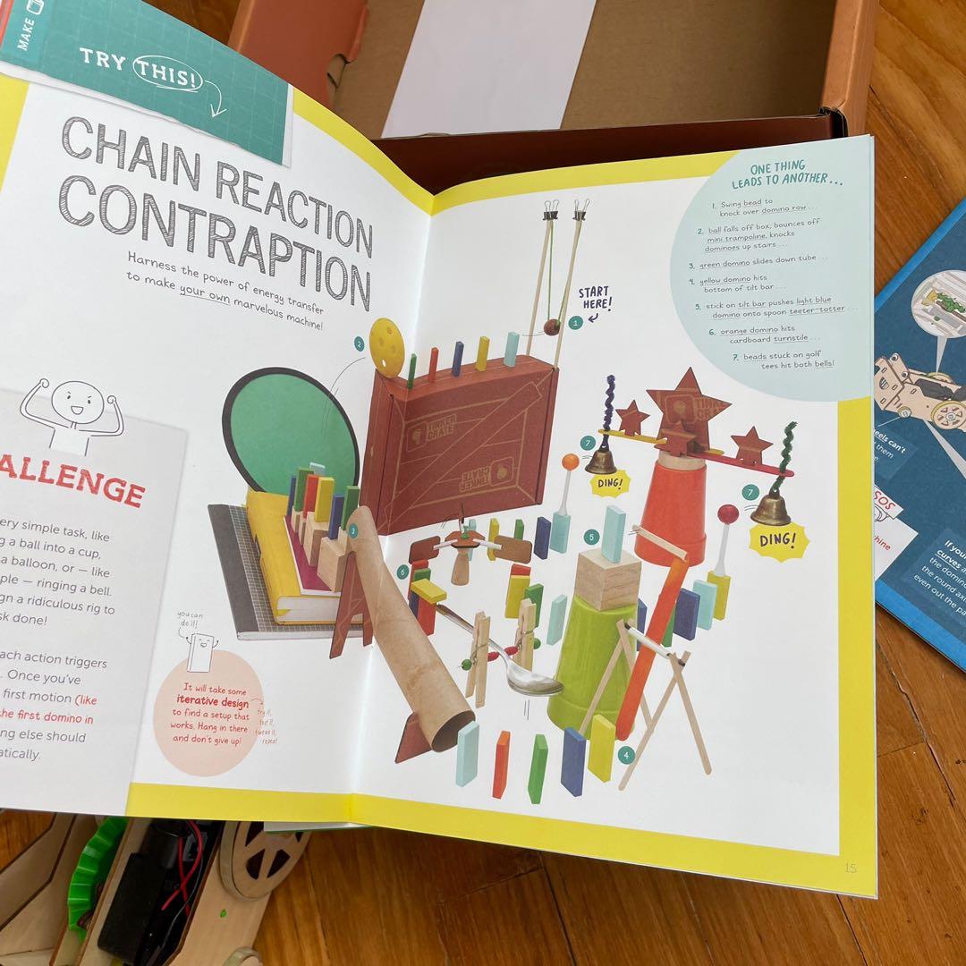 Wooden Domino Stacking Machine, Hobbies & Toys, Toys & Games on Carousell