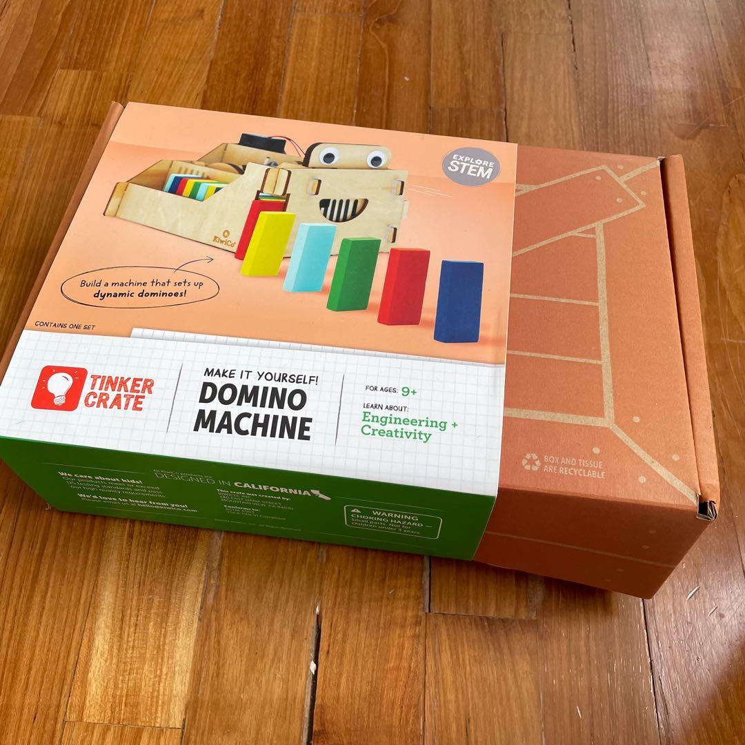Wooden Domino Stacking Machine, Hobbies & Toys, Toys & Games on Carousell