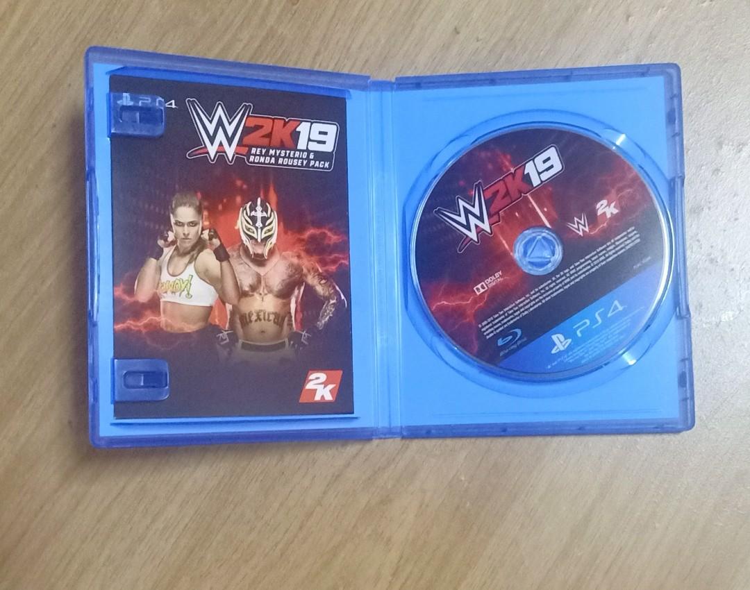 WWE 2K19 PS4, Video Gaming, Video Games on Carousell