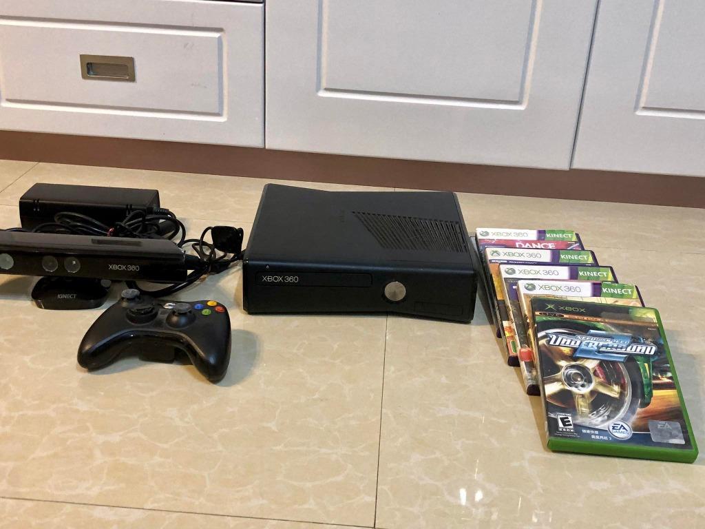 XBOX 360 Kinect (Set), Video Gaming, Video Game Consoles, Xbox on Carousell