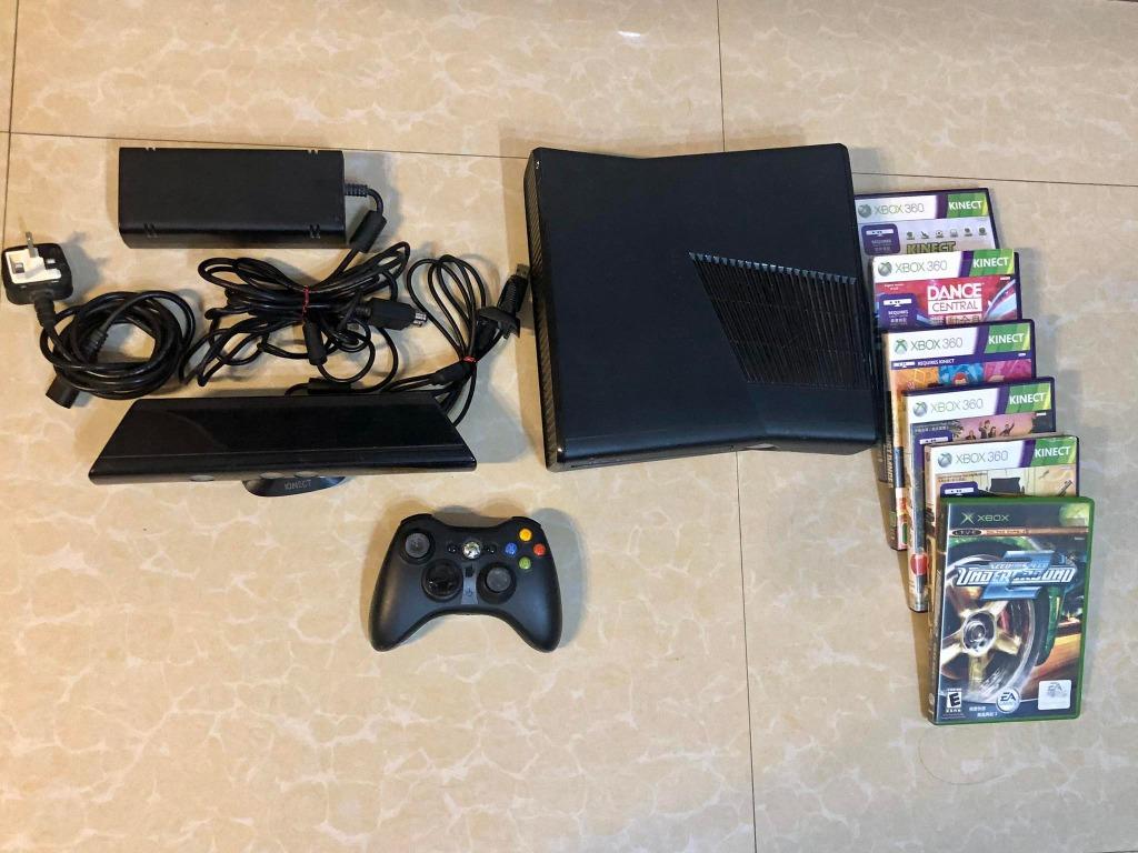 XBOX 360 Kinect (Set), Video Gaming, Video Game Consoles, Xbox on Carousell