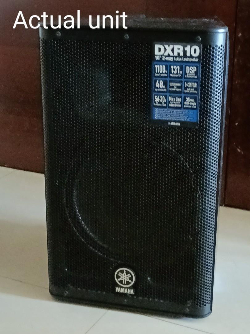 Yamaha DXR10 10” 2-way Active Loudspeaker, Audio, Soundbars, Speakers ...