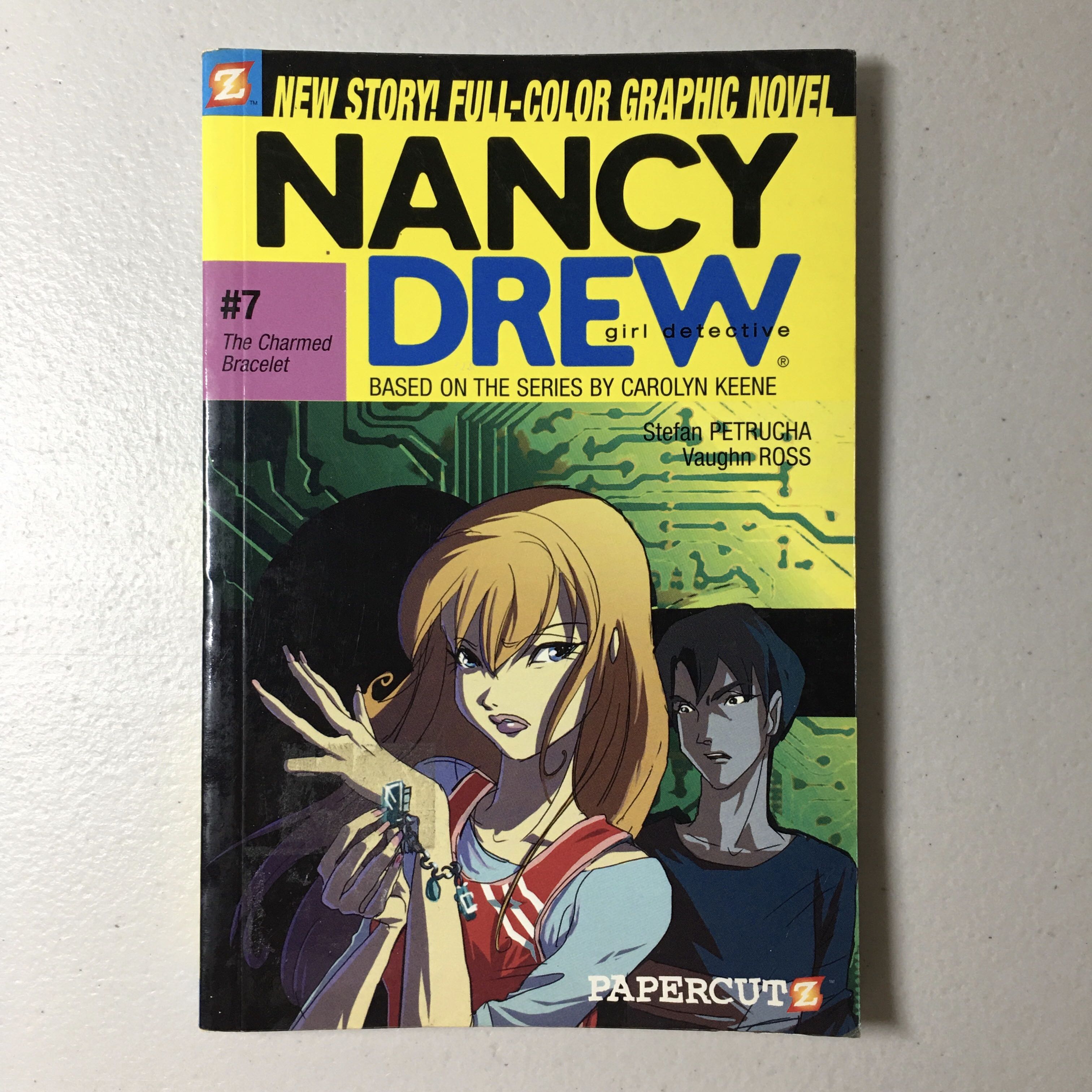 #7 Nancy Drew Graphic Novel (The Charmed Bracelet), Hobbies & Toys ...