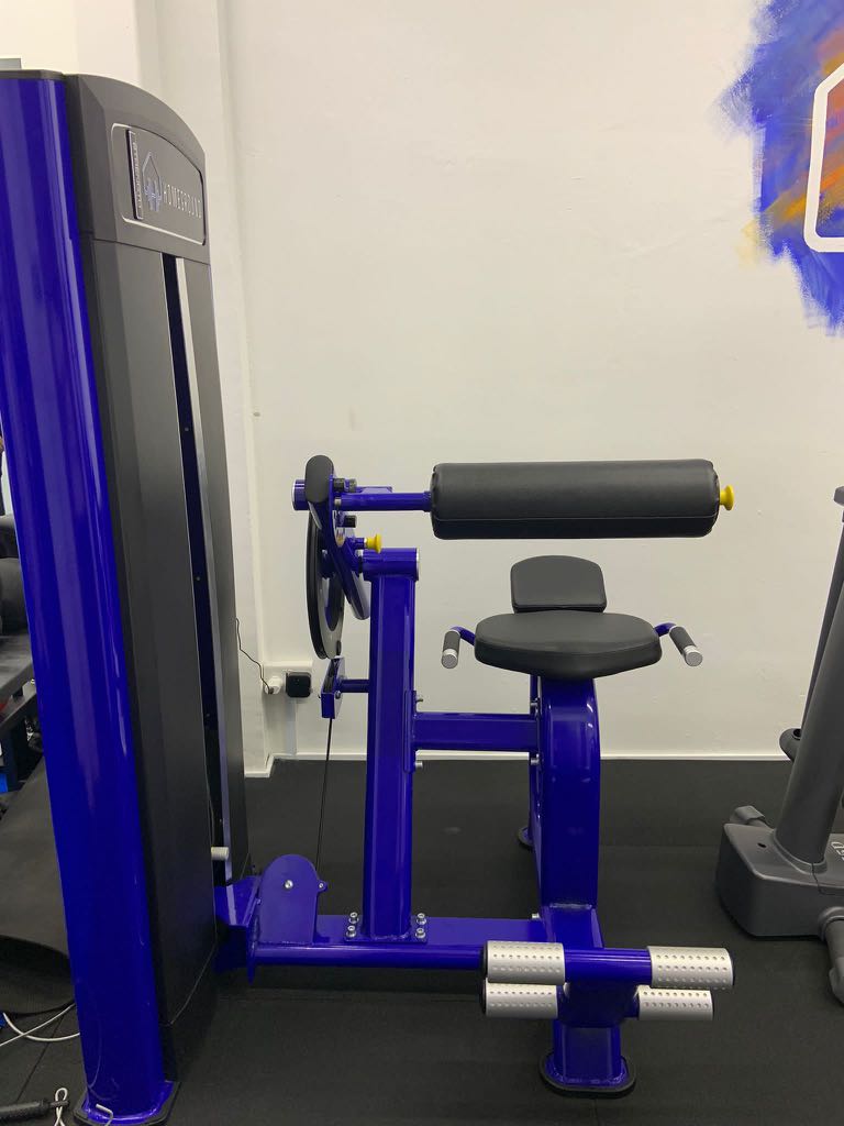 Ab Crunch / Back Extension Machine, Sports Equipment, Exercise ...