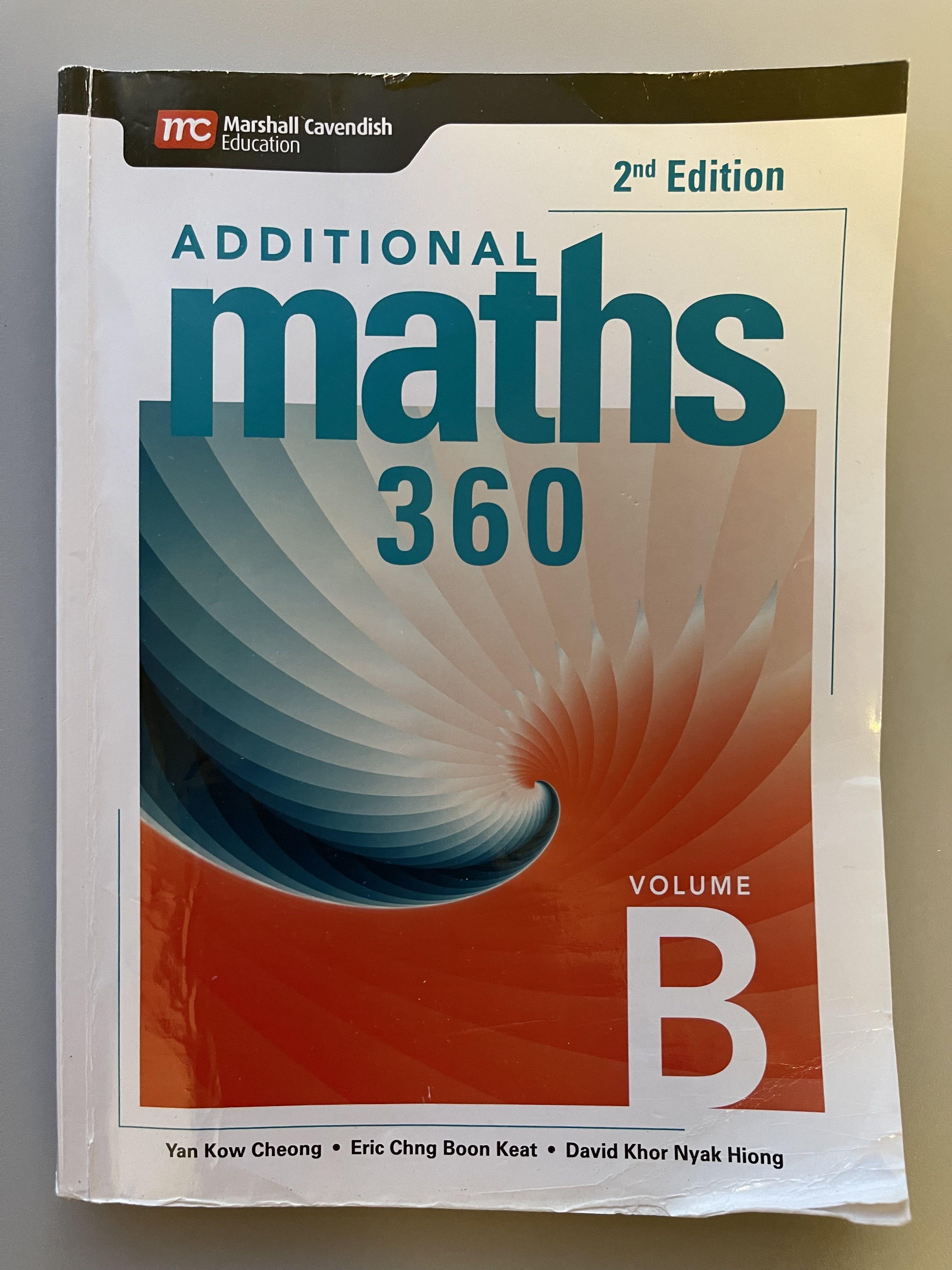 Additional Maths 360 2nd Edition Volume A & B, Hobbies & Toys, Books ...