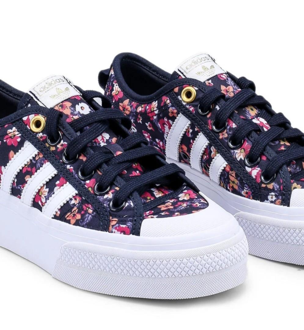Adidas Platform Shoes, Women's Fashion, Footwear, Sneakers on Carousell