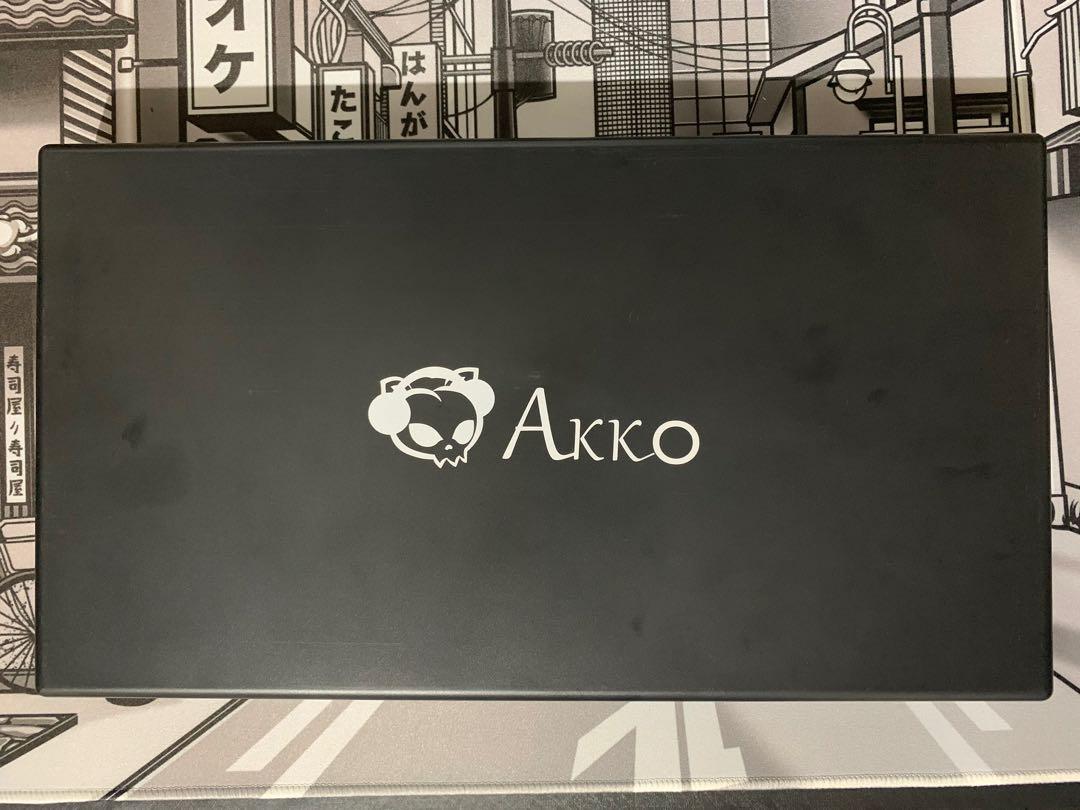 AKKO White on Black ASA Profile Keycap - 158 Keys, Computers & Tech ...