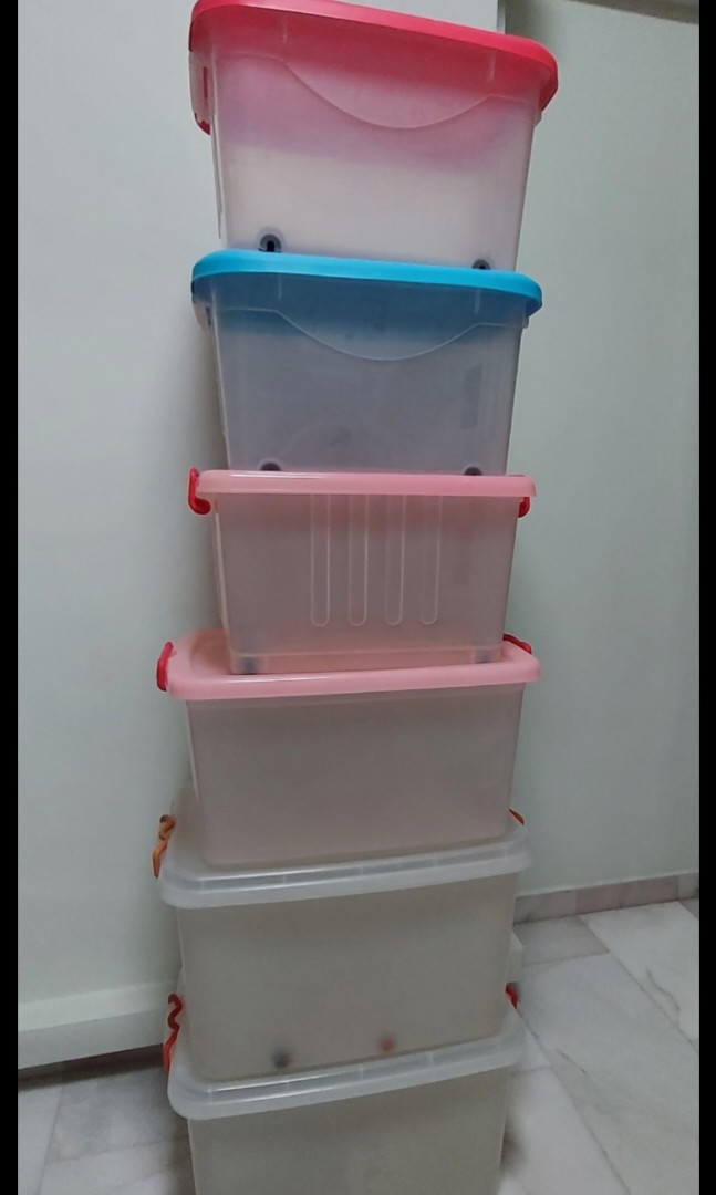 ALL storage box, Furniture & Home Living, Home Improvement ...