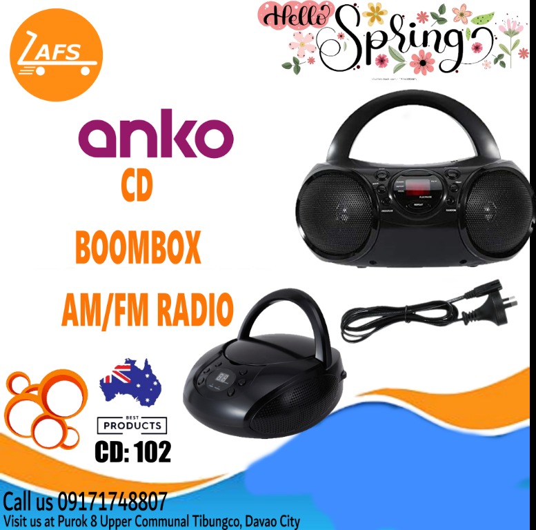 ANKO CD BOOMBOX, TV & Home Appliances, Other Home Appliances on Carousell
