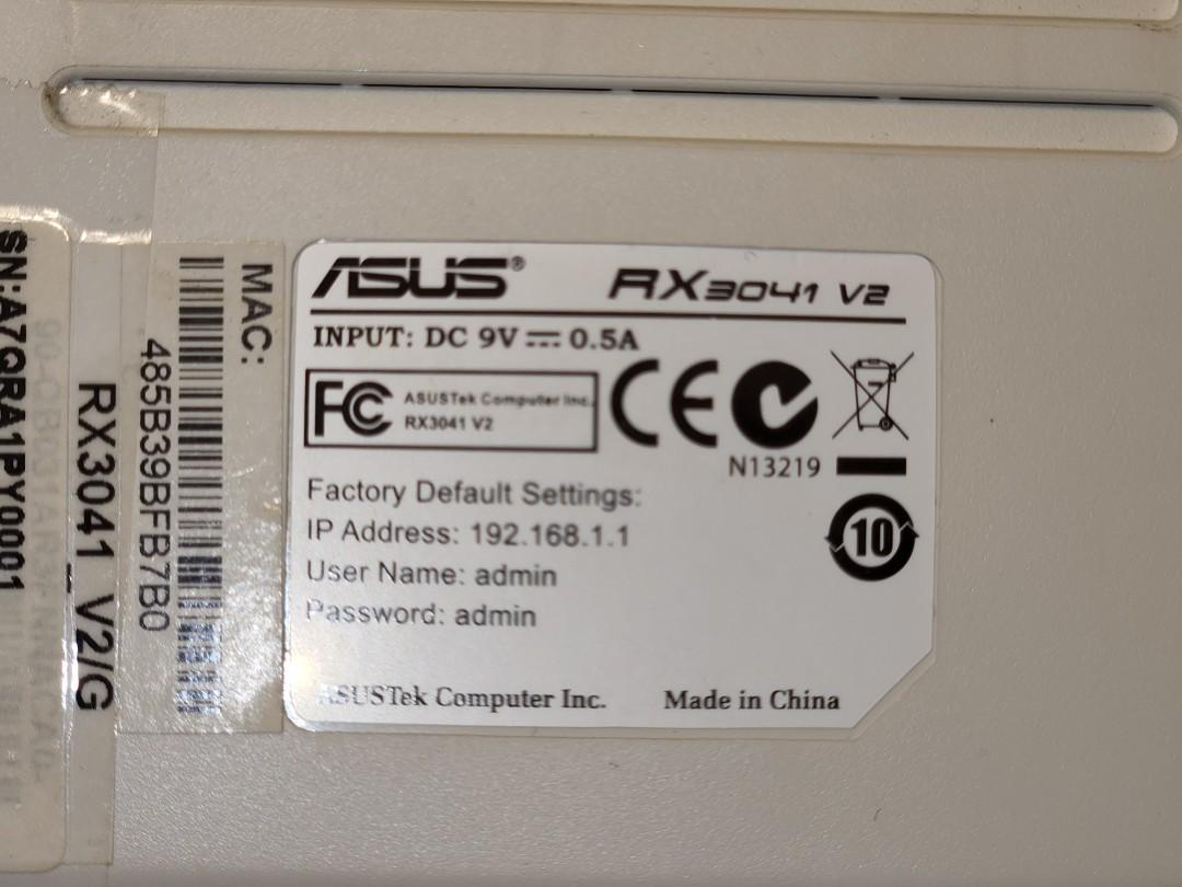ASUS RX3041 V2 IP分享器, 電腦及科技產品, 電腦周邊產品, 網路攝影機在旋轉拍賣