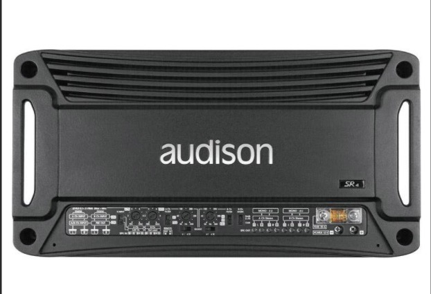 Audison SR4, 4-Channel 360W Power Amplifier with Crossover, Car ...
