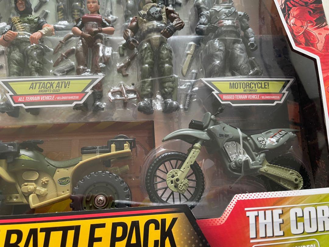 Authentic The Corps Ultimate Military Army Battle Pack with Comic Book ...