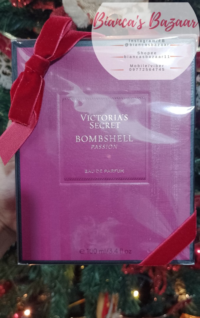 AUTHENTIC VICTORIA'S SECRET BOMSHELL PASSION 100ML, Beauty & Personal ...