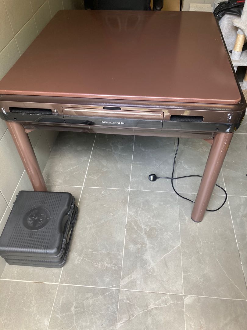 Electric mahjong table set on Carousell