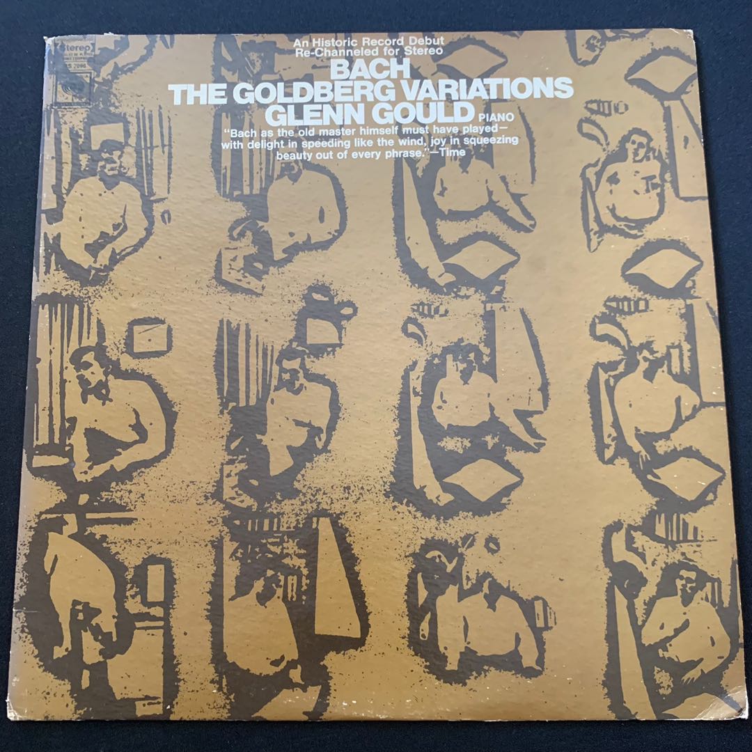 Bach The Goldberg Variations by Glenn Gould Vinyl LP Plaka, Hobbies ...