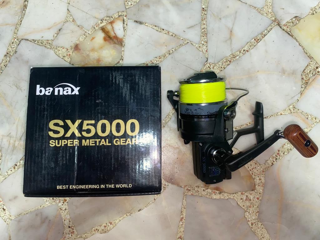 BANAX SX5000 FISHING REEL, Sports Equipment, Fishing on Carousell